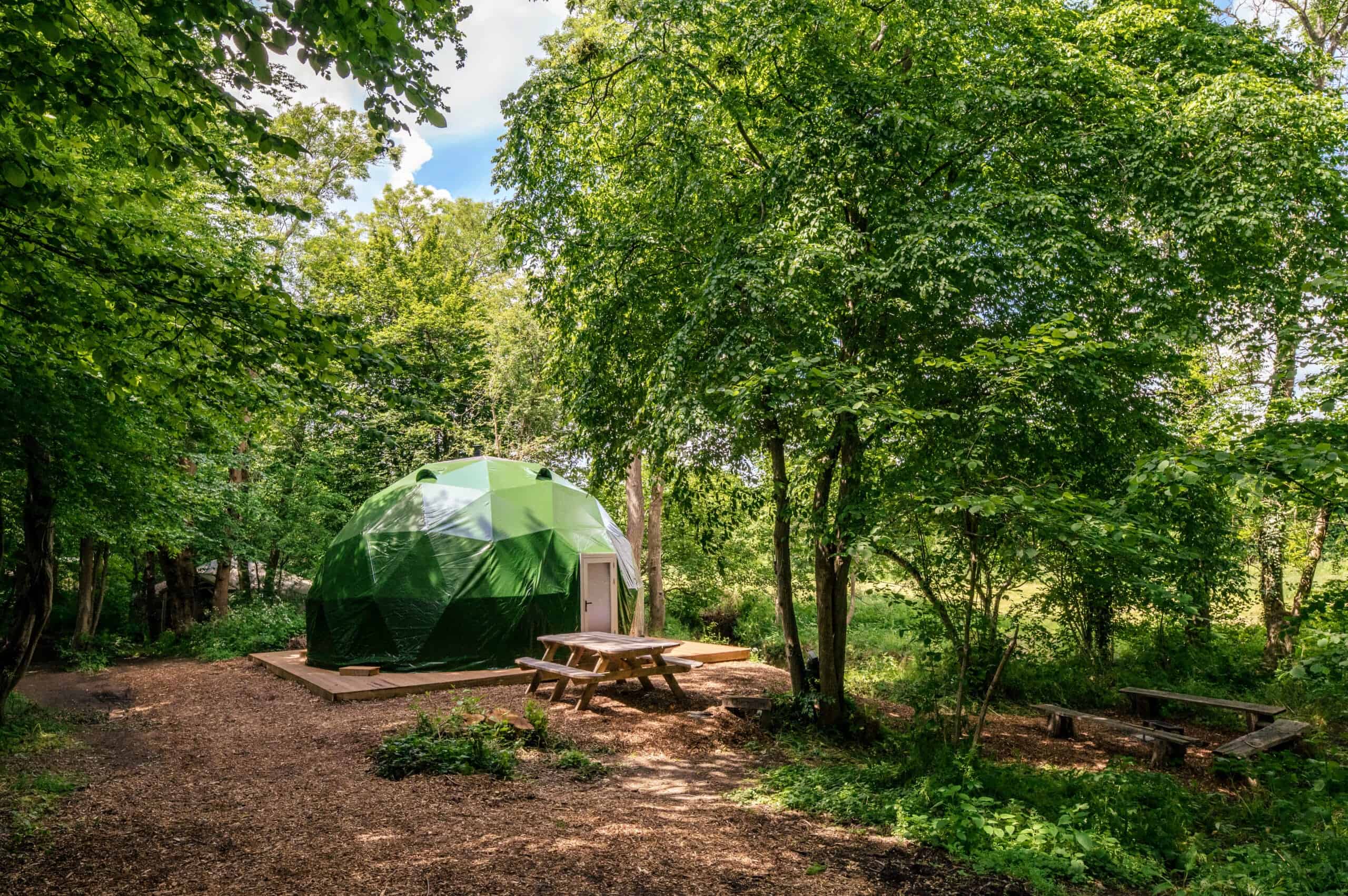 Cherry Tree Geodome - Wowo Campsite